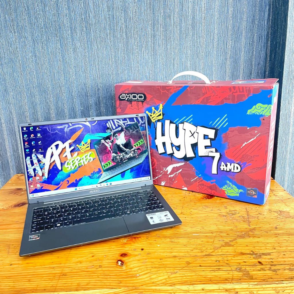 Jual Axio Mybook Hype 7, AMD Ryzen 7 - 5700U, Ram 8Gb/51Gb Ssd, # ...