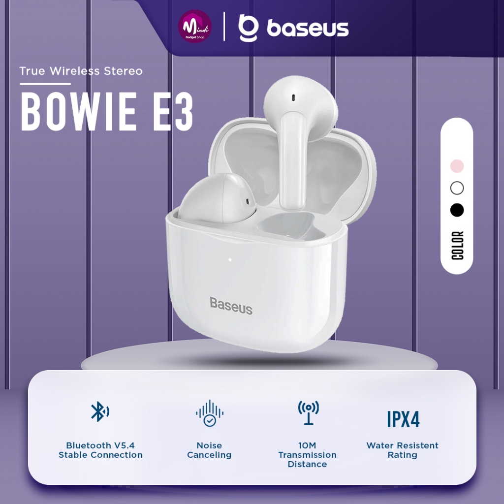 Jual Baseus - TWS - Bowie E3 Earbuds | Shopee Indonesia