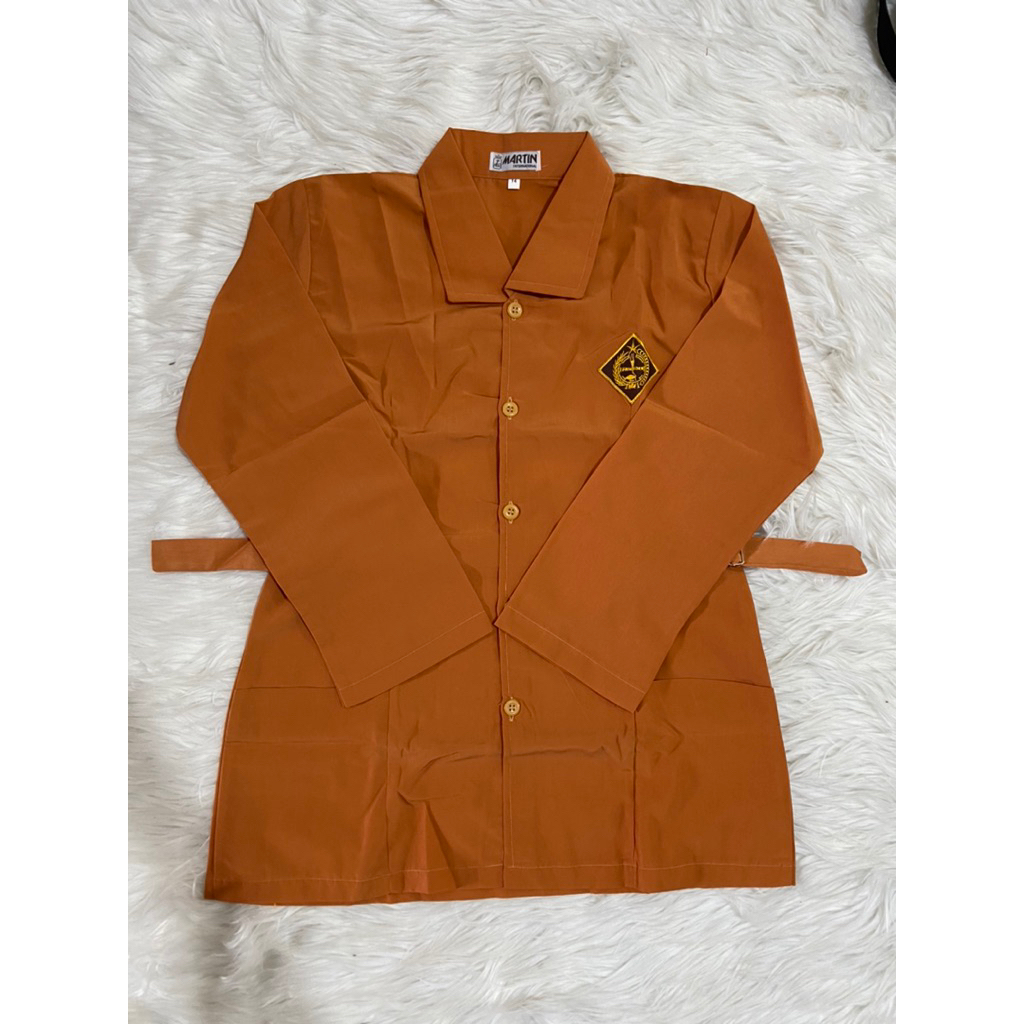 Jual (Obral 00195) Baju Pramuka Cewek Kancing smp/sma bahan tisu ...