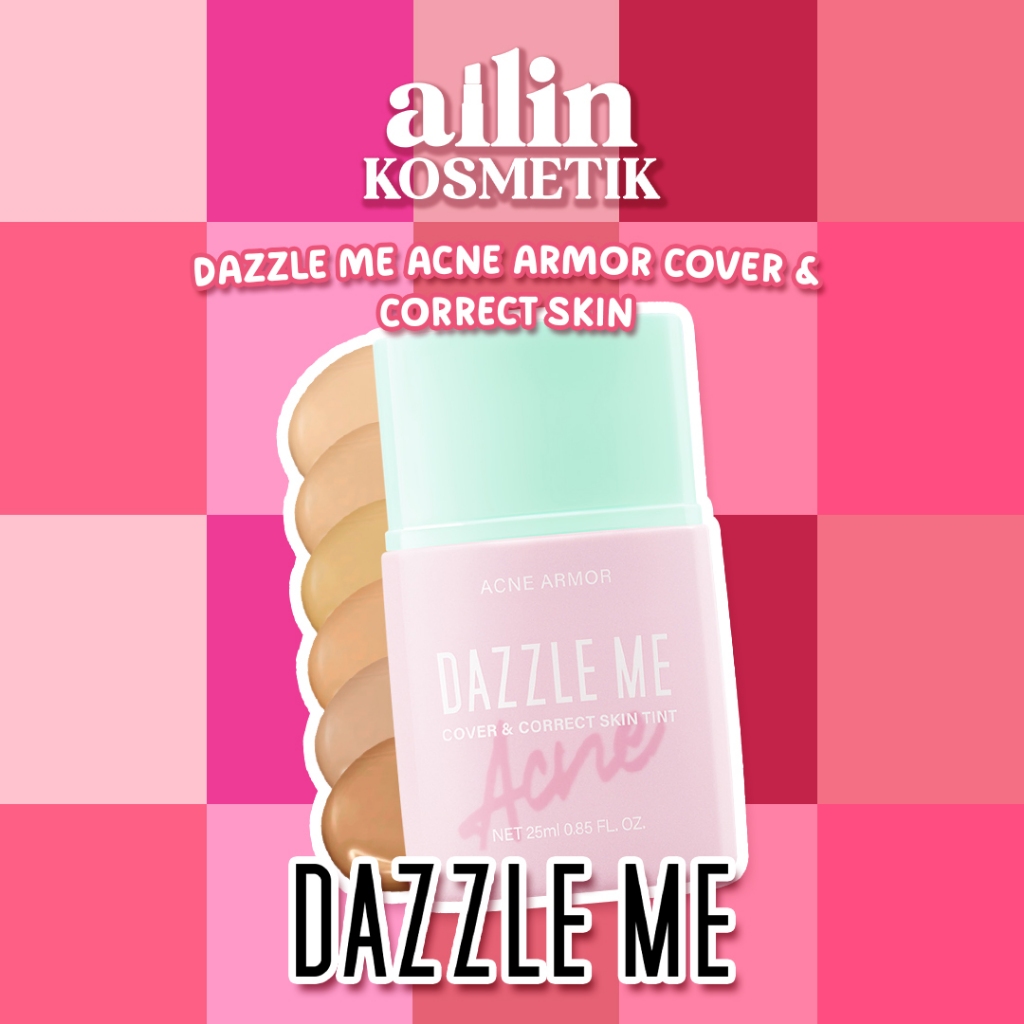 Jual Dazzle Me Acne Armor Cover & Correct Skin Tint Liquid Foundation ...
