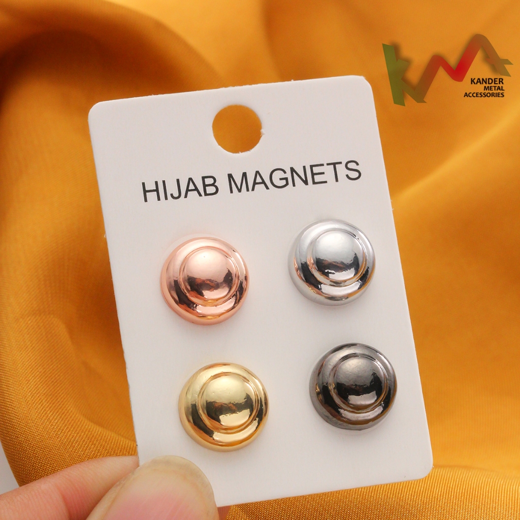 Jual KANDER Scarf Magnet Buckle 12,5mm Magnet Pengganti Peniti Hijab ...