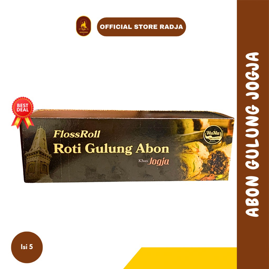Jual [Isi 5] Roll Gulung Abon Flossroll Abon Gulung Jogja - Oleh Oleh ...