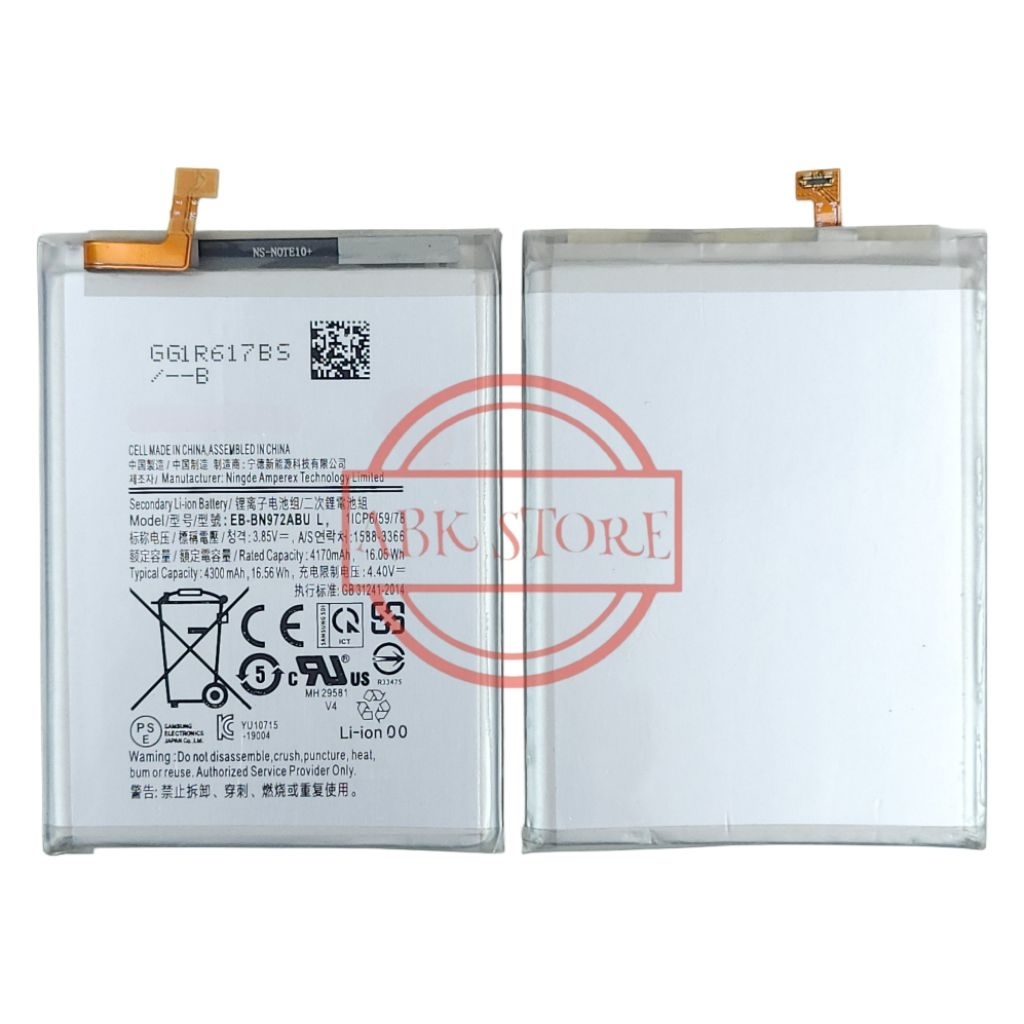Jual BATERAI EB-BN972ABU FOR S4MSUN9 NOTE 10 PLUS N972 BATTERY | Shopee ...