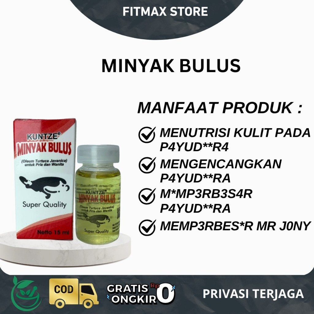 Jual Minyak Bulus Pijat Massage Oil Bantu Menutrisi Kencang Payudara ...