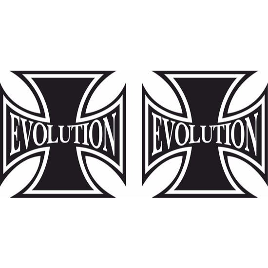 Jual Sticker Motor custom stiker tangki Helm Iron Cross Helmet/Tank ...