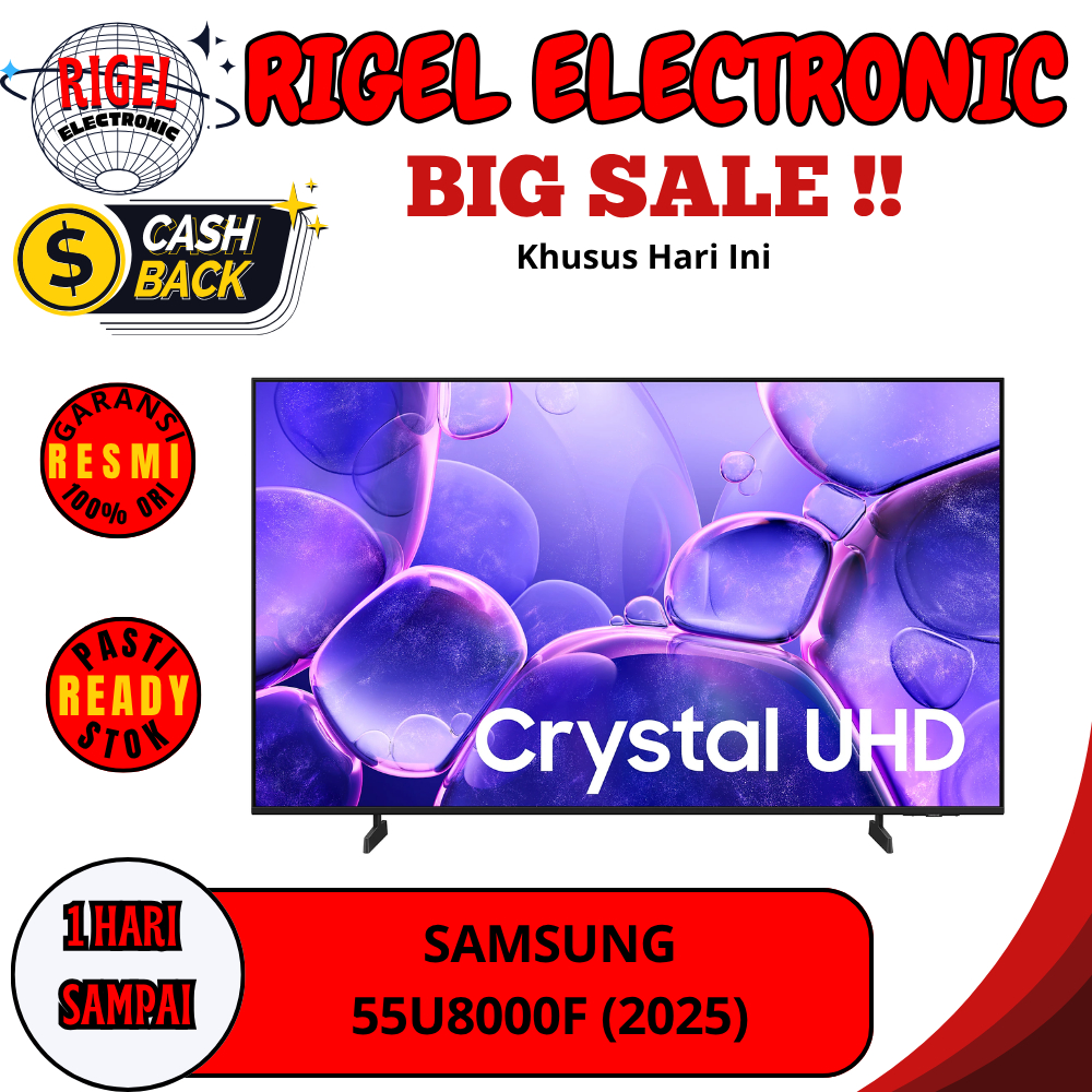 Jual SAMSUNG 55U8000F CRYSTAL UHD 4K 55 INCH UA55U8000FKXXD (2025 ...