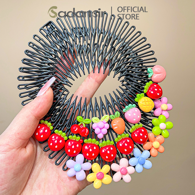 Jual Sadansir Bando Plastik Sisir Rambut Jepit Perempuan Ikat Kepala ...