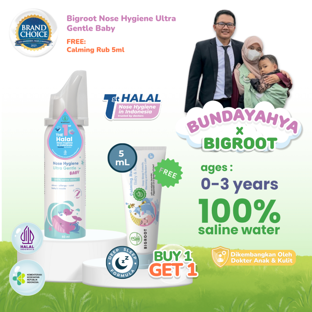 Jual [BUNDAYAHYA X BIGROOT] BUY 1 GET 1 FREE Nose Hygiene Ultra Gentle ...