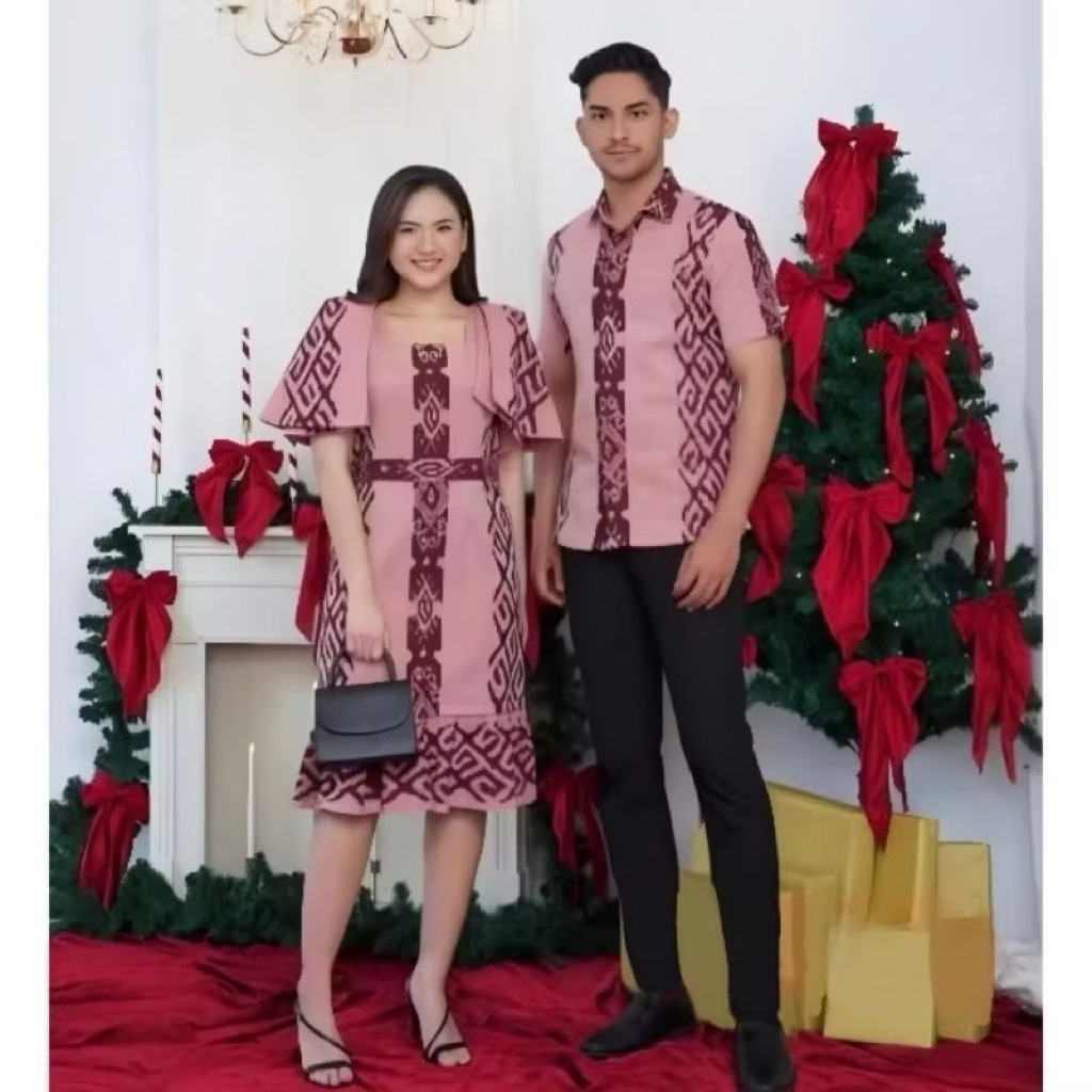 Jual BAJU TENUN - COUPLE TENUN - SARIMBIT TENUN - DRESS TENUN WANITA ...