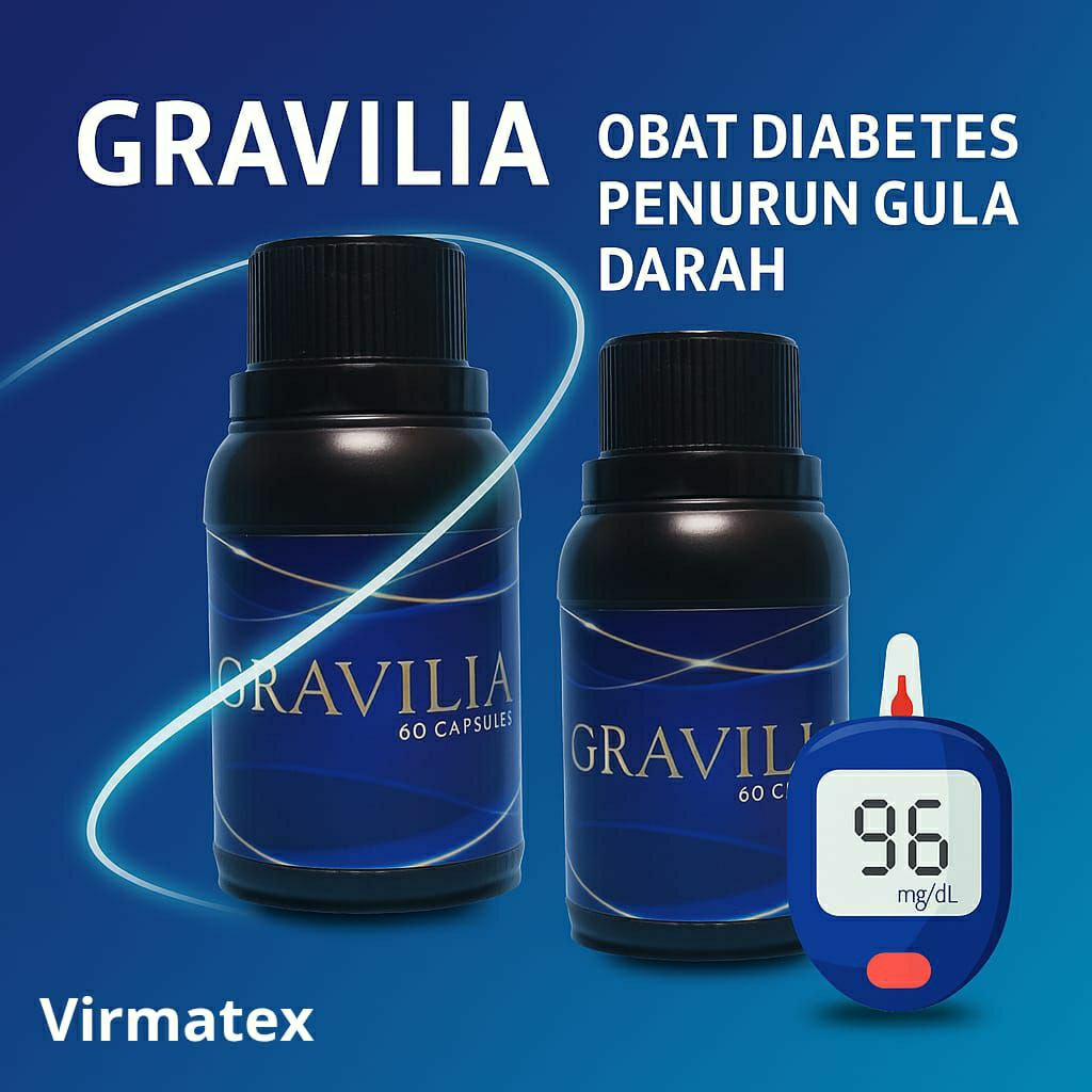 Jual Gravilia Asli Original Obat Diabetes Gula Darah Paling Manjur ...