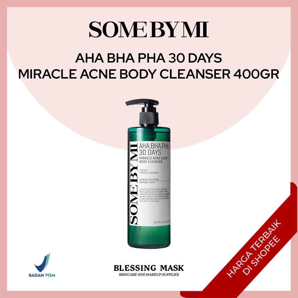 Jual Somebymi AHA BHA PHA 30 Days Miracle Acne Clear Body Cleanser ...