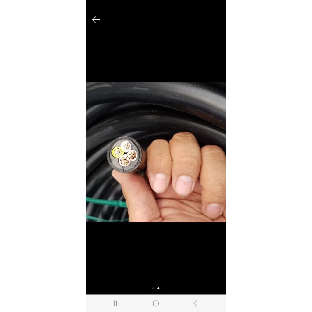 Jual Kabel NYY 4x16 SUPREME METAL LINDO Meteran Eceran Tufur Listrik Power Tunggal | Shopee ...