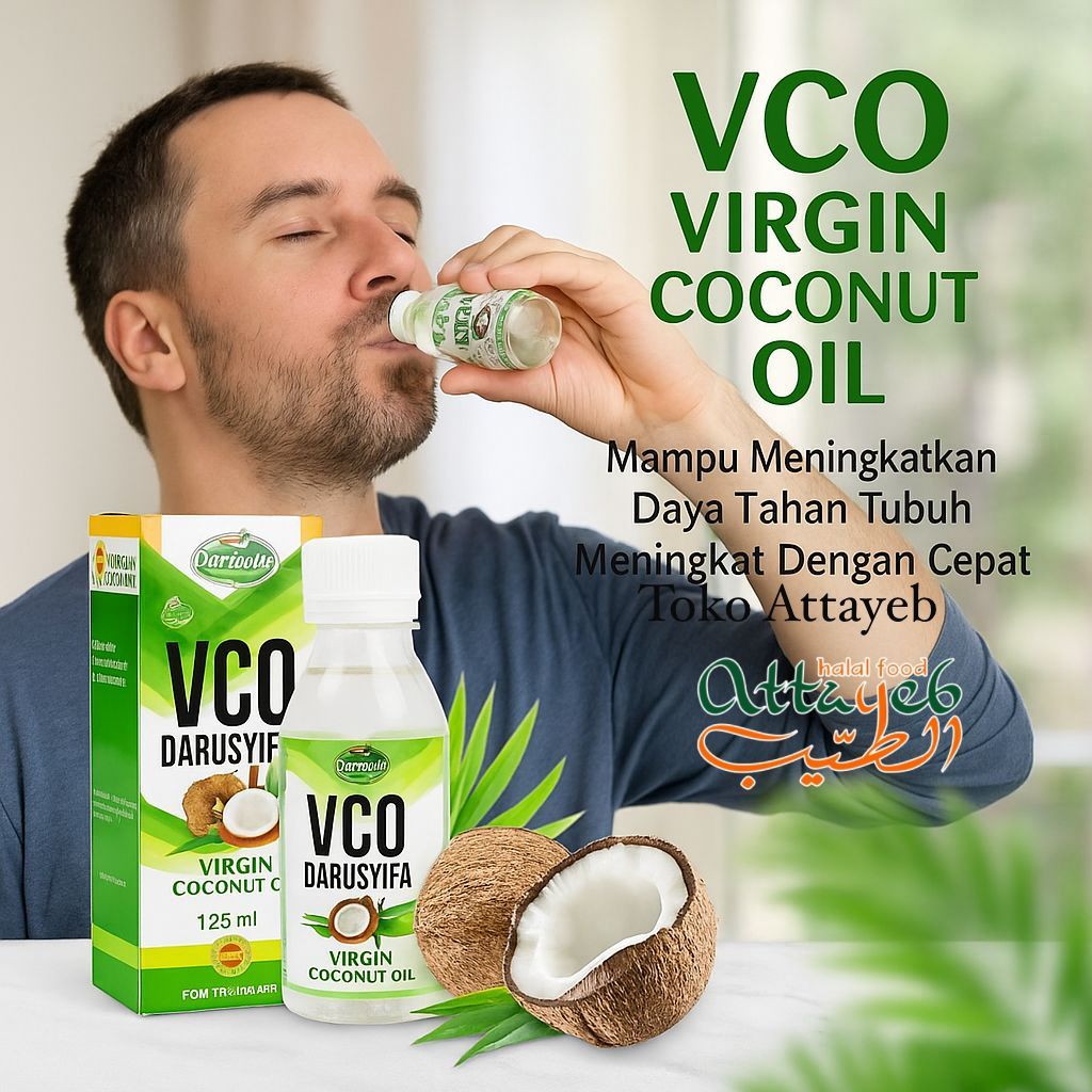 Jual VCO Virgin Coconut Oil 125ml Darusyifa Multivitamin Untuk ...