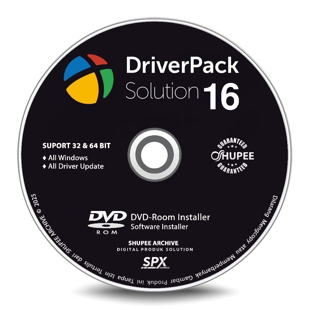 Jual DVD DriverPack Solution 16 | Offline Installer | #DPS 16 | Shopee ...