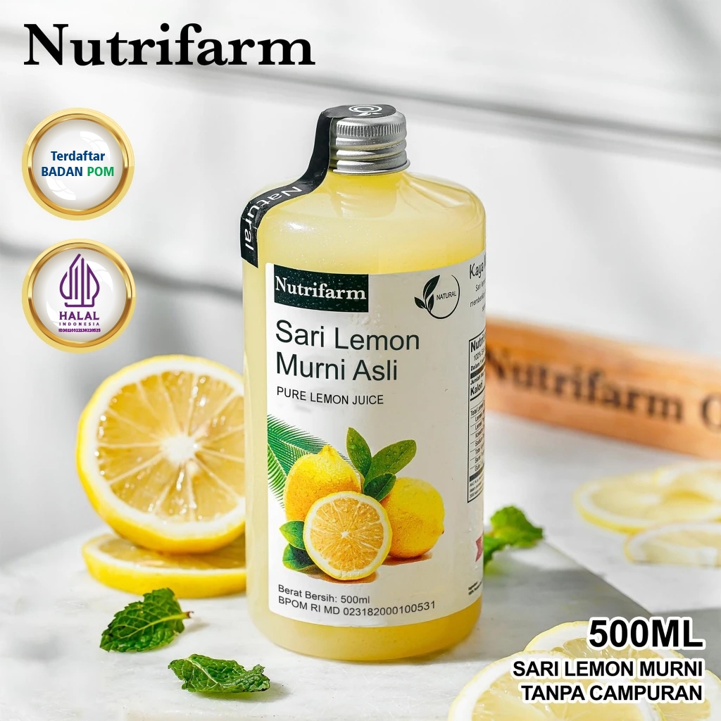 Jual Nutrifarm Sari Lemon 500 ml | Shopee Indonesia