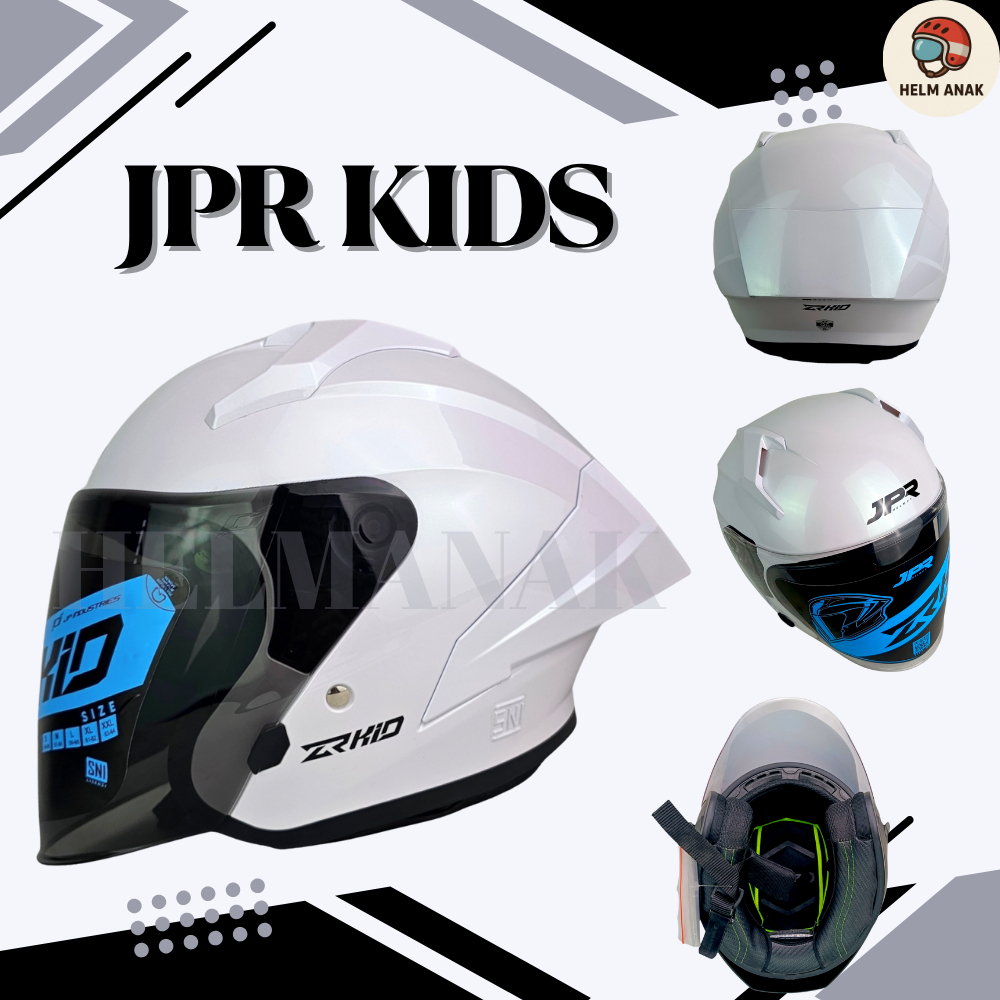 Jual HELM ANAK JPR KIDS SINGGLE VISOR | 100 % ORIGINAL JPR SNI | UNTUK ...