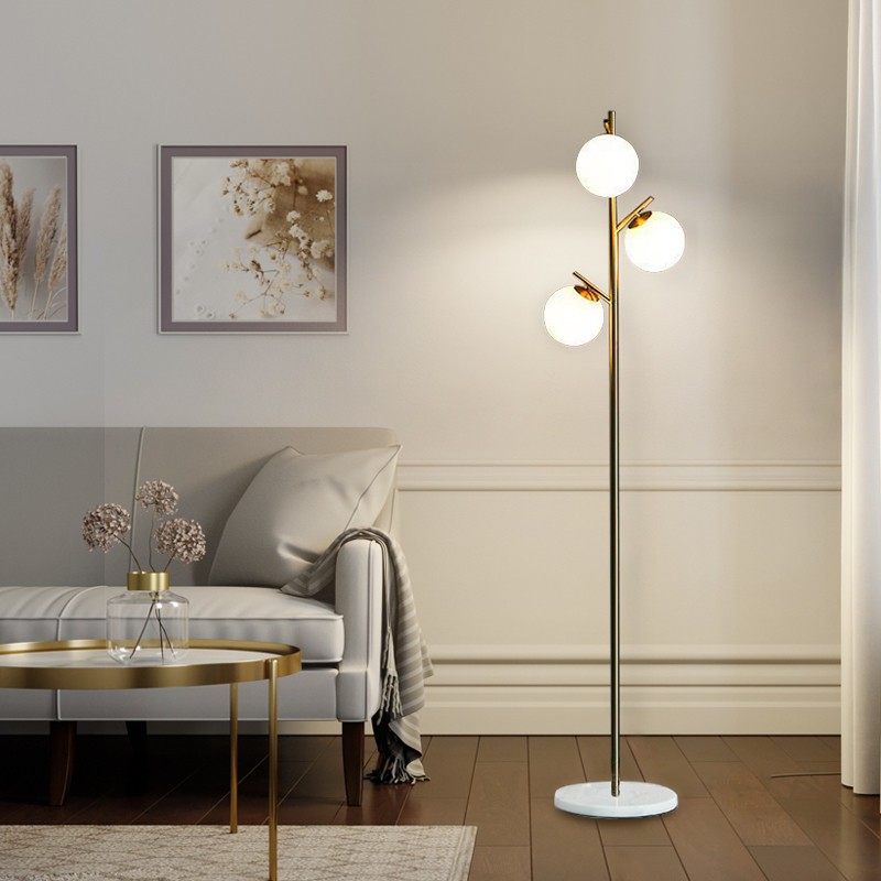 Jual Lampu_Mall Lampu Sudut Ruang Tamu Aesthetic Standing Lamp Lampu ...