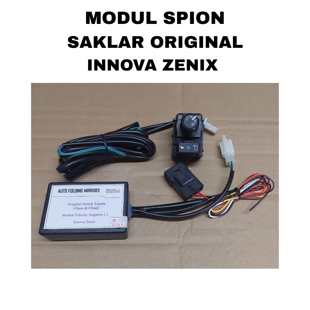 Jual MODUL SPION INNOVA ZENIX SAKLAR ORIGINAL+KABEL SET+SAKLAR /RETRACT ...
