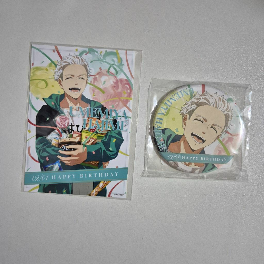 Jual Fuwa M Bonus, Komik, Id Card Umemiya Hajime, Badge & Bromide ...