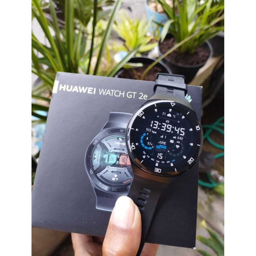 Jual Huawei Watch GT 2e Fullset Hitam | Shopee Indonesia