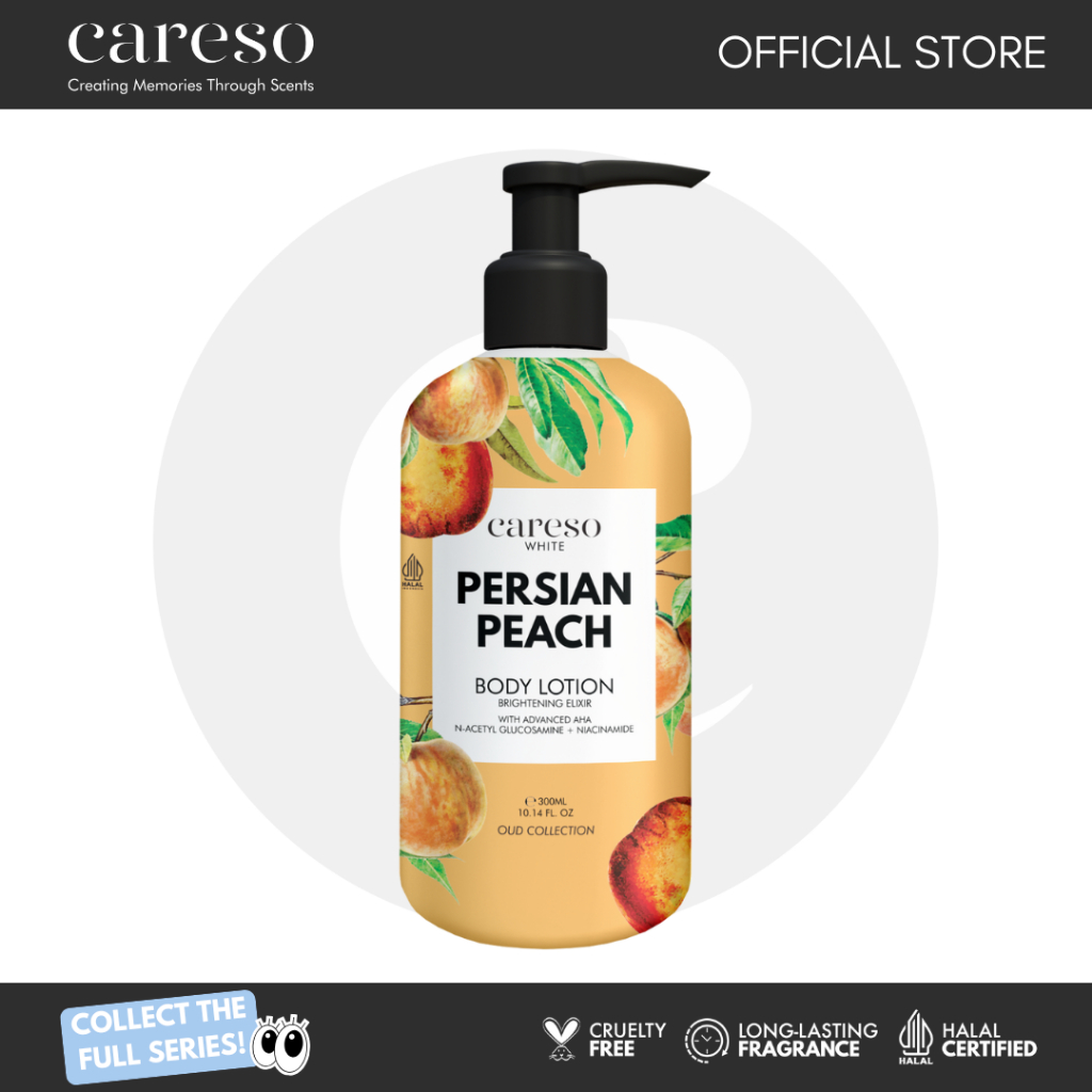 Jual CARESO - Persian Peach - Body Lotion - 300ml | Shopee Indonesia