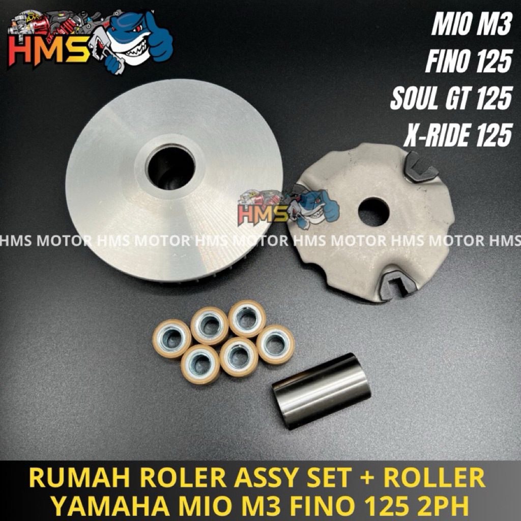 Jual RUMAH ROLER ROLLER ASSY SET MIO M3 FINO 125 SOUL GT 125 XRIDE 125 ...