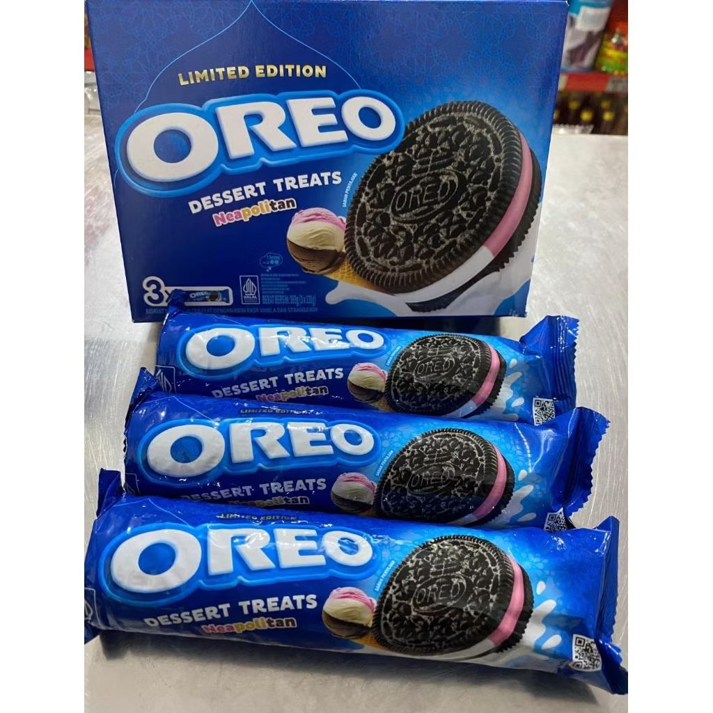 Jual oreo neopolitan 1box isi 3jumbo exp 2026 | Shopee Indonesia
