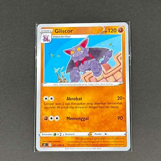 Jual Kartu pokemon tcg indonesia gliscor | Shopee Indonesia