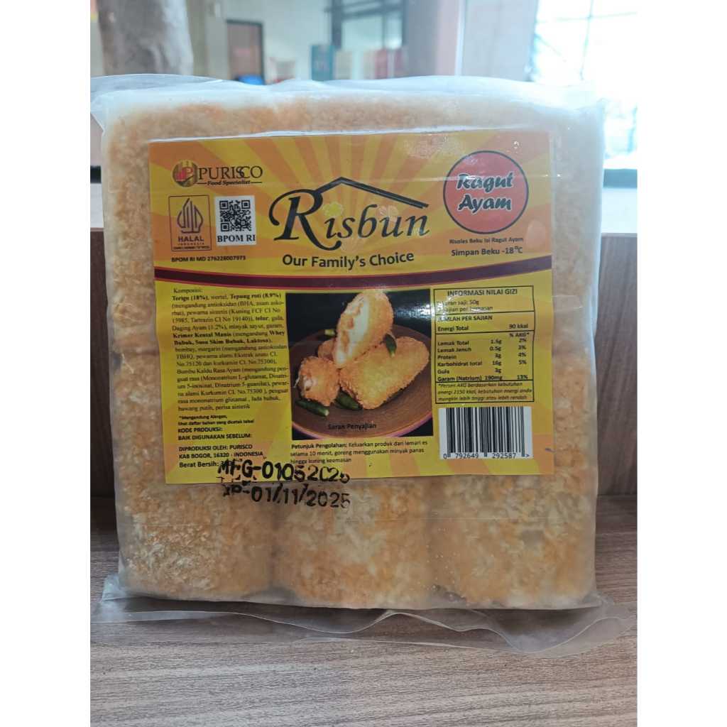 Jual RISBUN RAGUT AYAM - FROZEN | Shopee Indonesia