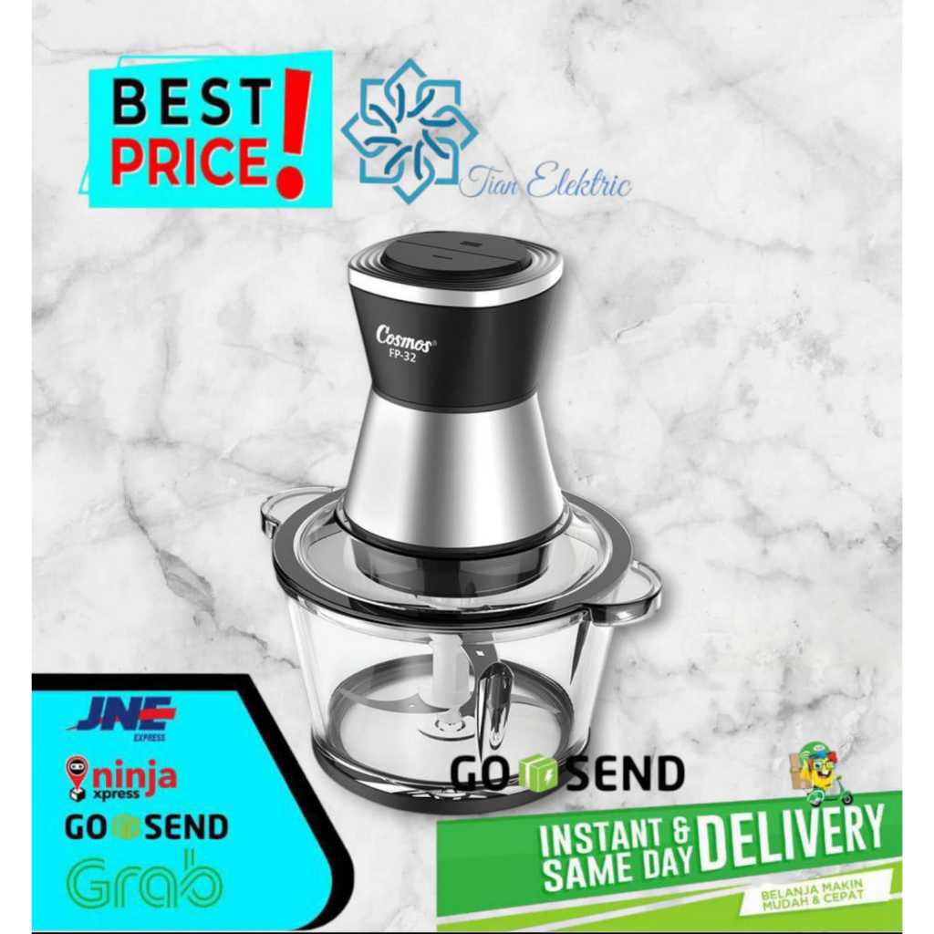 Jual COSMOS FP-32 Chopper / Food Processor 1.7 Liter | Shopee Indonesia