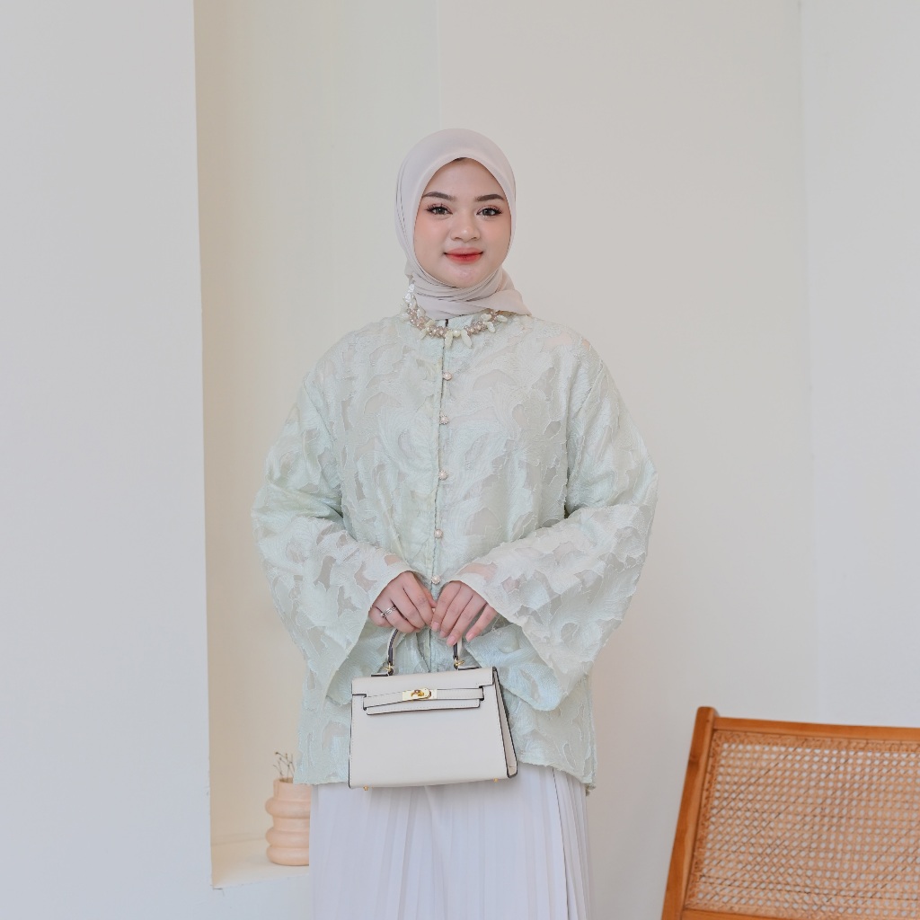 Jual Marchemode Mona Outer Baju Lengan Panjang | Shopee Indonesia