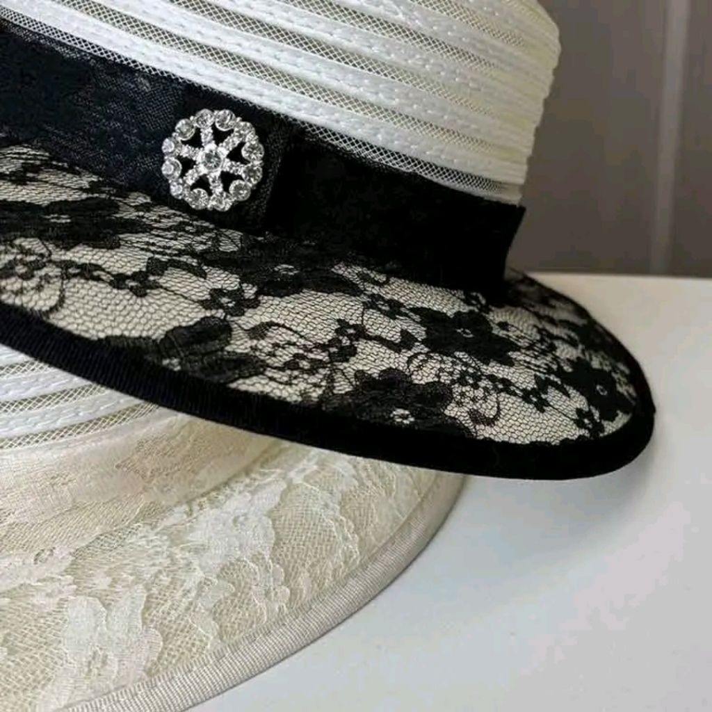 Jual Topi Wanita Gaya Inggris & Eropa Vintage – Topi Datar Flat Top ...