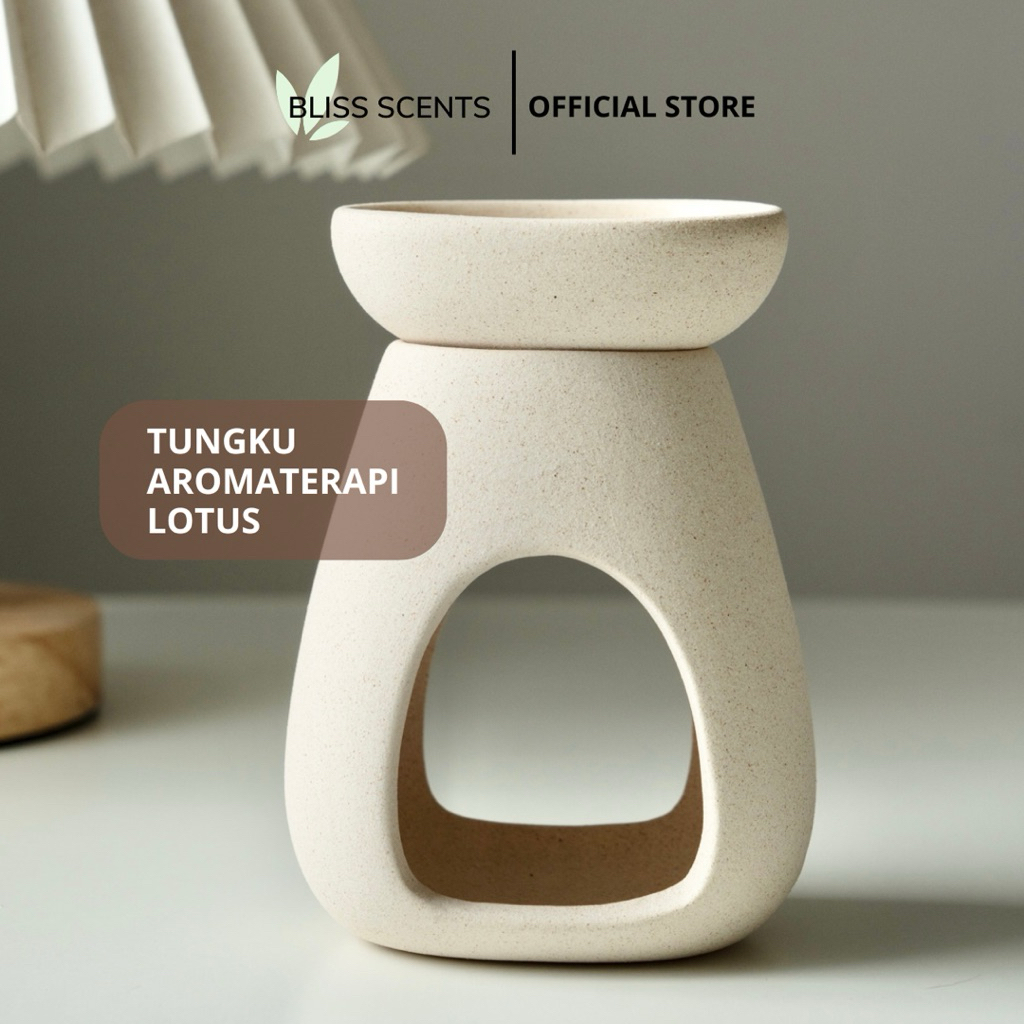 Jual BLISS SCENTS Tungku Aromaterapi Bakar Lilin Oil Burner | Shopee ...