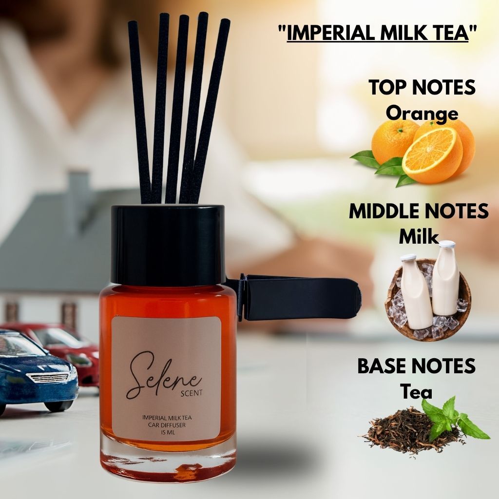 Jual Selene Scent - Car Diffuser 15ml (#2 Imperial Milk Tea) | Shopee ...
