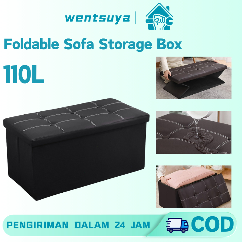 Jual Sofa Storage box kursi box penyimpanan dapat dilipat kursi ...