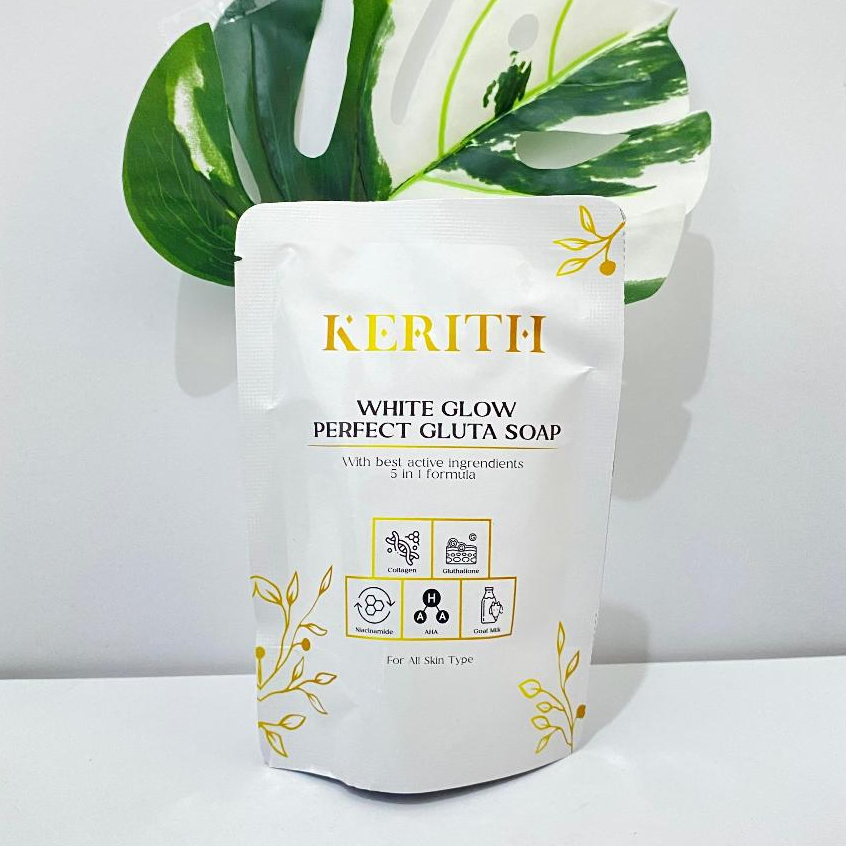 Jual Kerith Sabun White Glow Perfect Gluta Soap 60gr | Shopee Indonesia