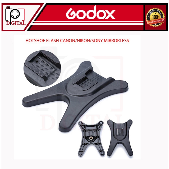 Jual Universal Hot Shoe Flash Kamera Mount Holder | Shopee Indonesia