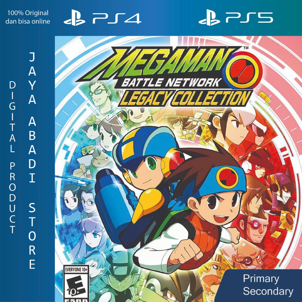 Jual Mega Man Battle Network Legacy Collection PS4 PS5 ORiginal ...