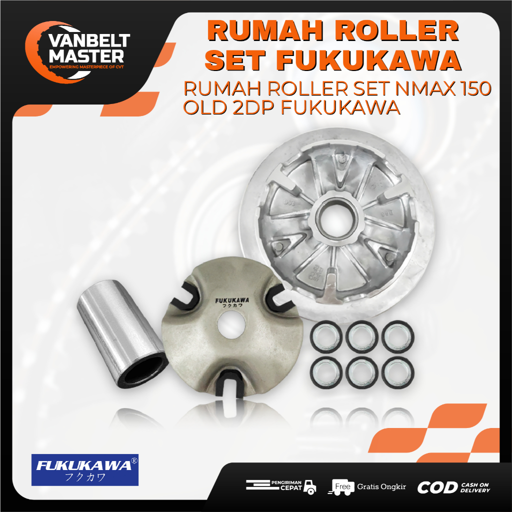 Jual Fukukawa Rumah Roller Set Yamaha Nmax 150 Lama Old 2DP 12 gr ...