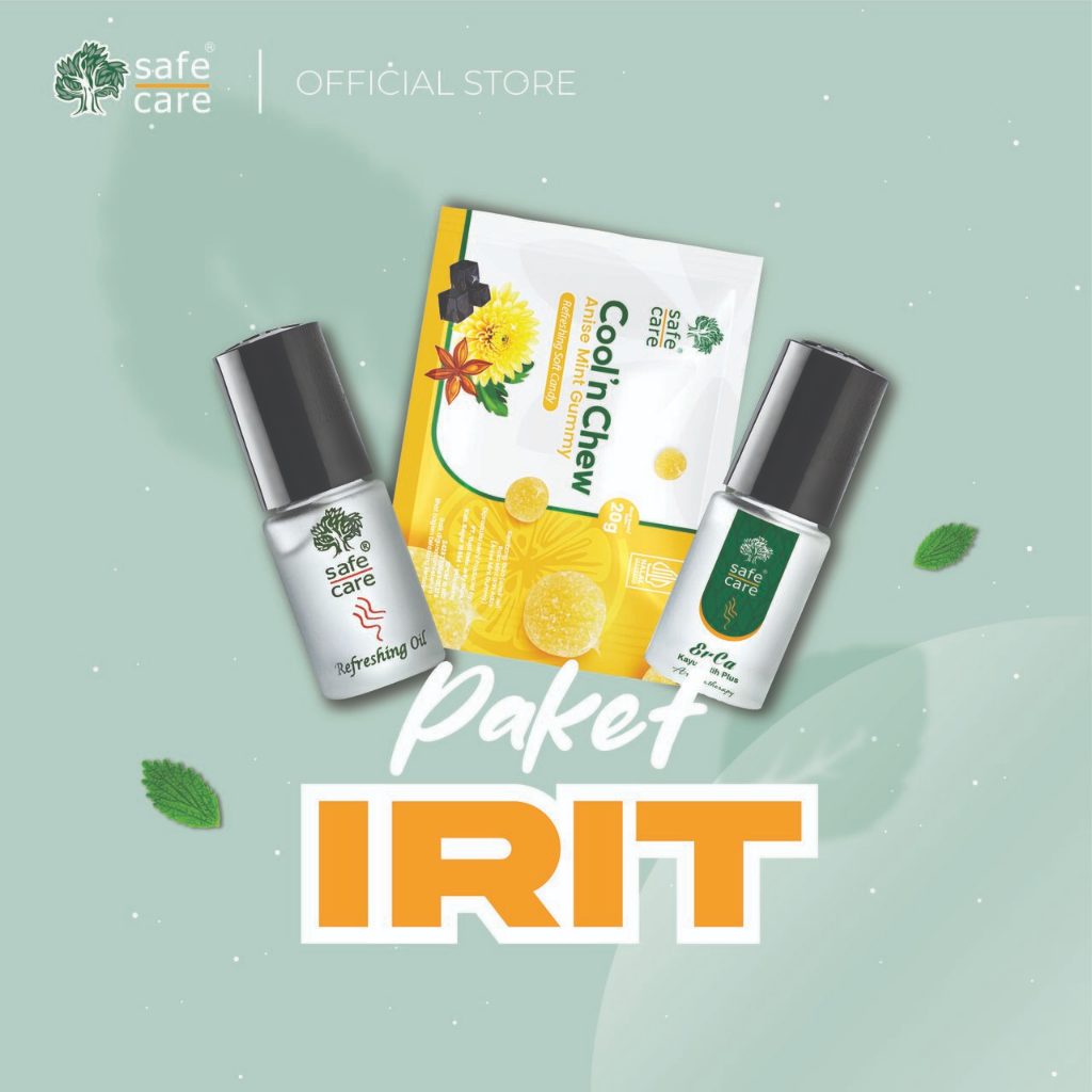Jual Paket Irit Safe Care - 2 Minyak Angin Mini & 1 Permen Safe Care - Travel Size | Shopee ...