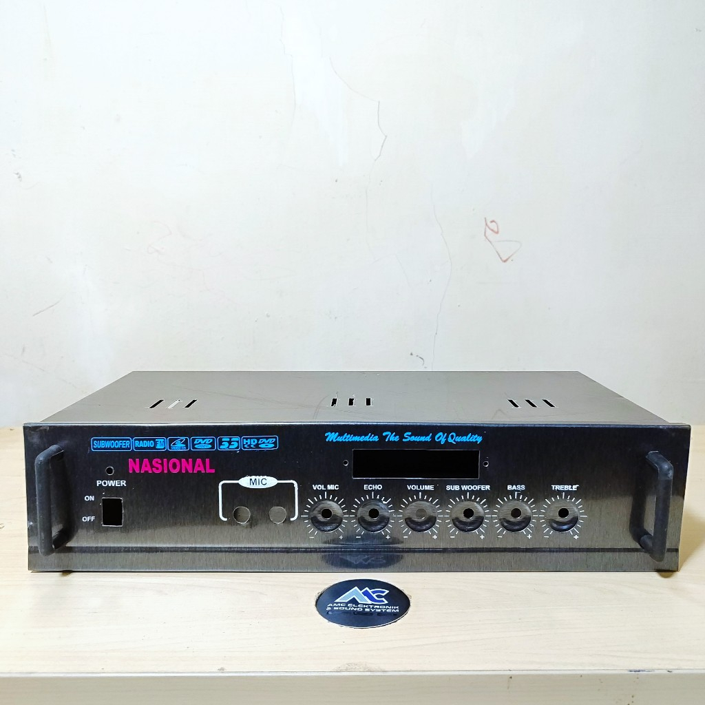 Jual Box Amplifier Nasional + Usb Sub Echo | Shopee Indonesia