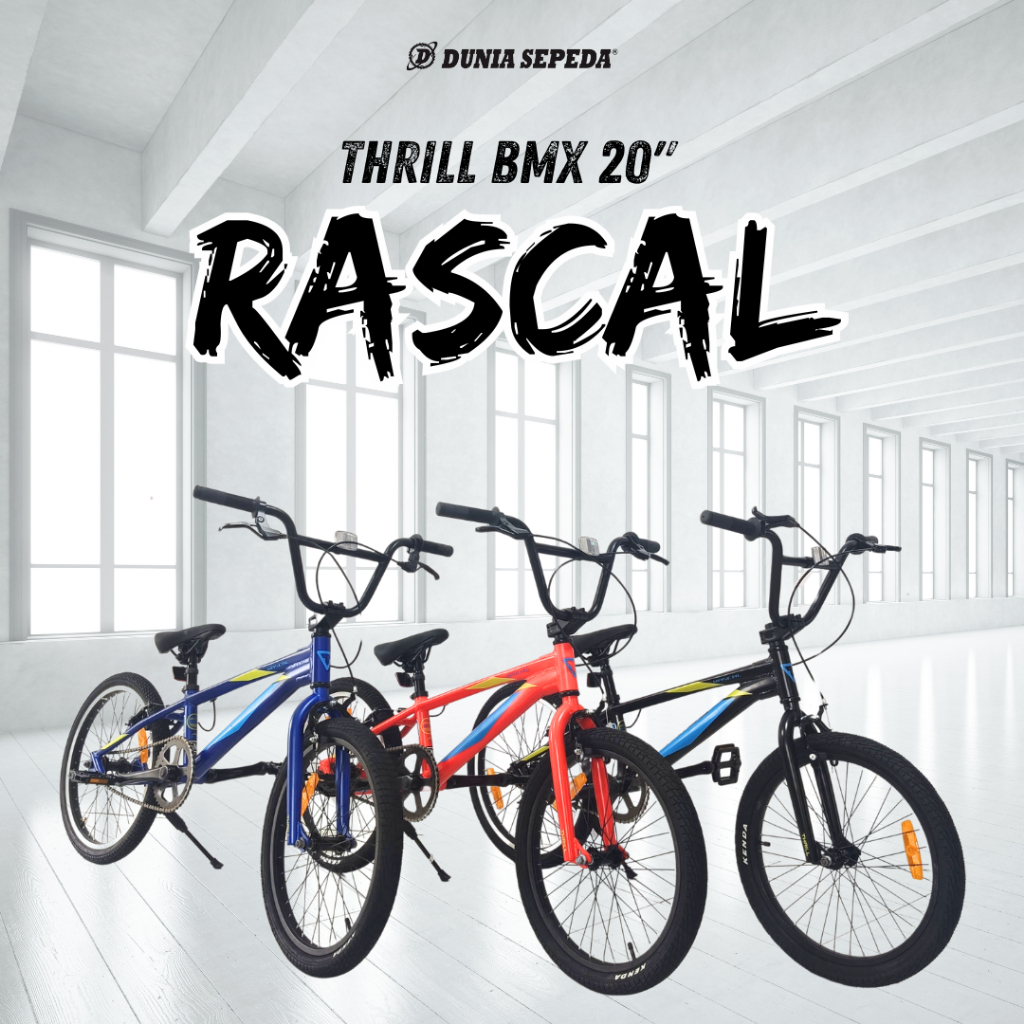 Jual SEPEDA BMX 20 THRILL RASCAL READY 3 PILIHAN WARNA | Shopee Indonesia