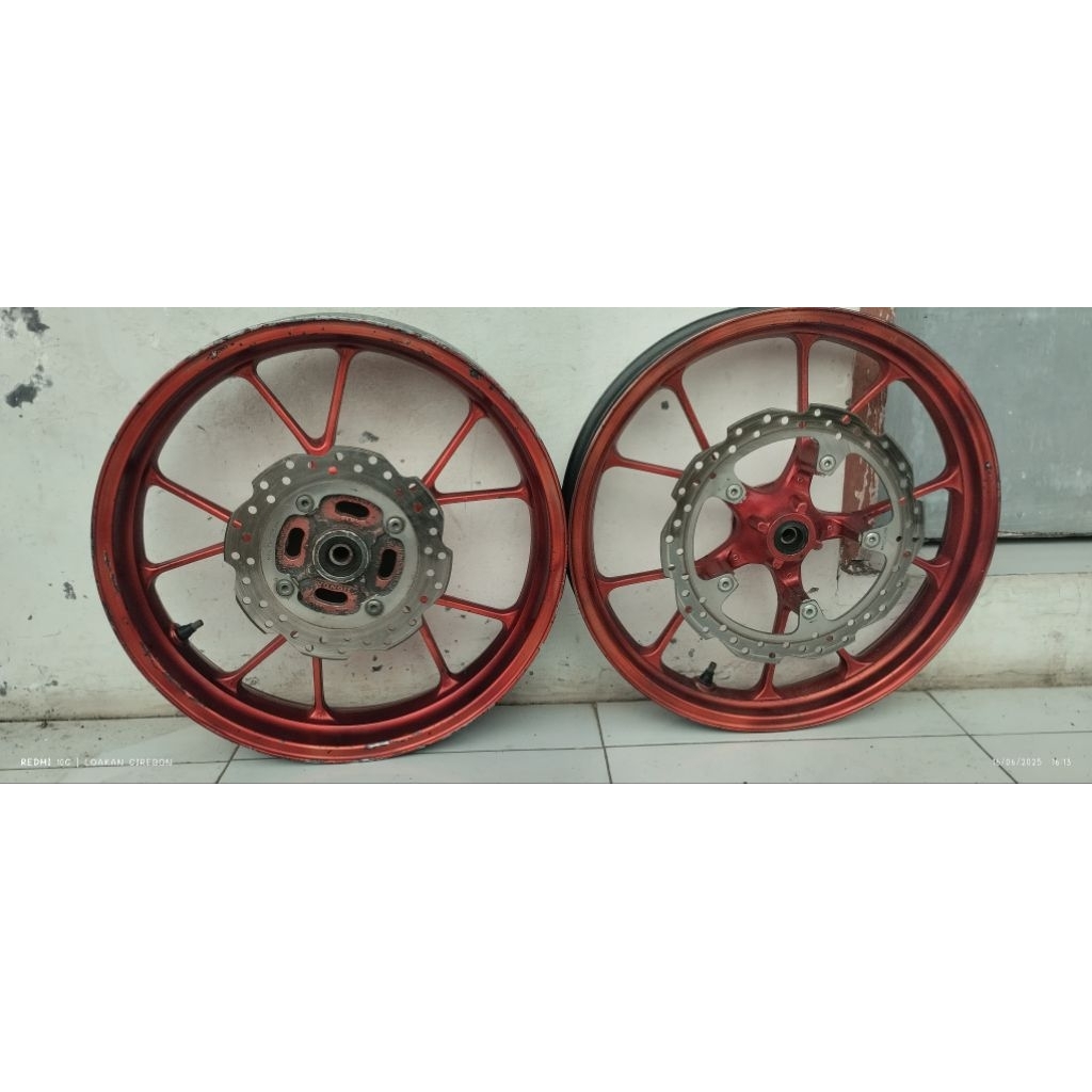 Jual Velg pelek roda set CB, CBR150R, CB150X new original | Shopee ...