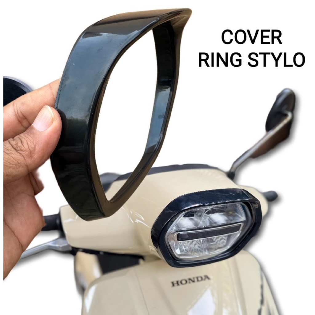 Jual Cap Honda Stylo 160 model zt- Petlamp Garnish Cover Lampu Depan ...