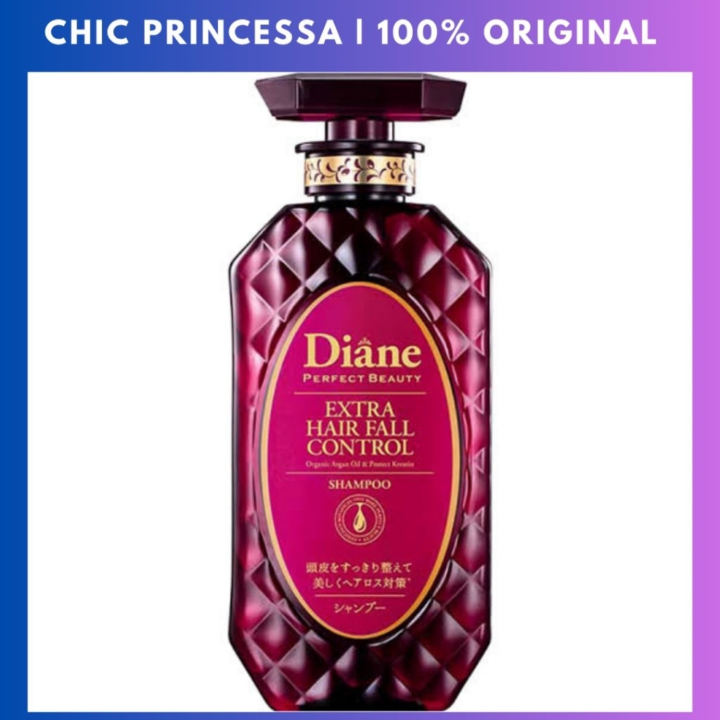 Jual Diane Extra Hair Fall Control Shampoo (Made in Japan) 450ml ...