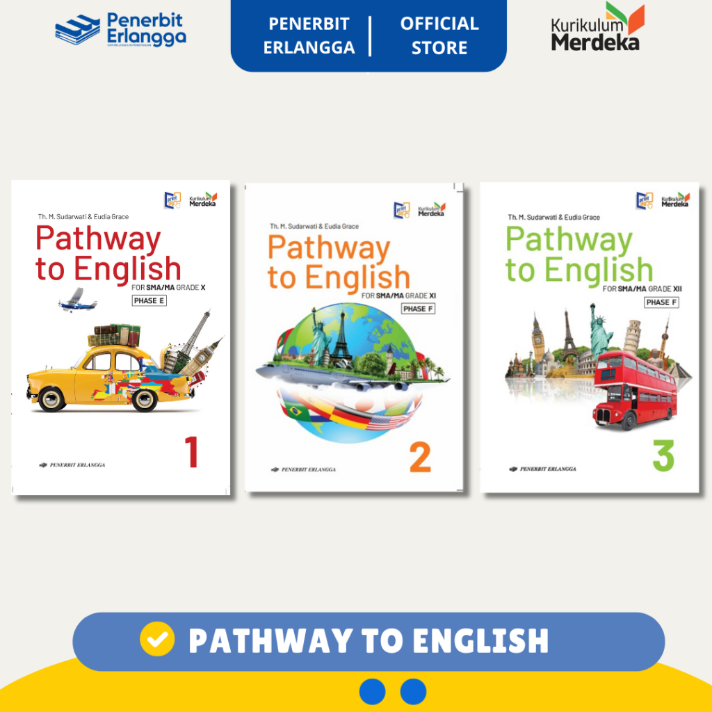 Jual [Erlangga Official] Pathway To English Sma/Ma Kelas 10 11 12 ...