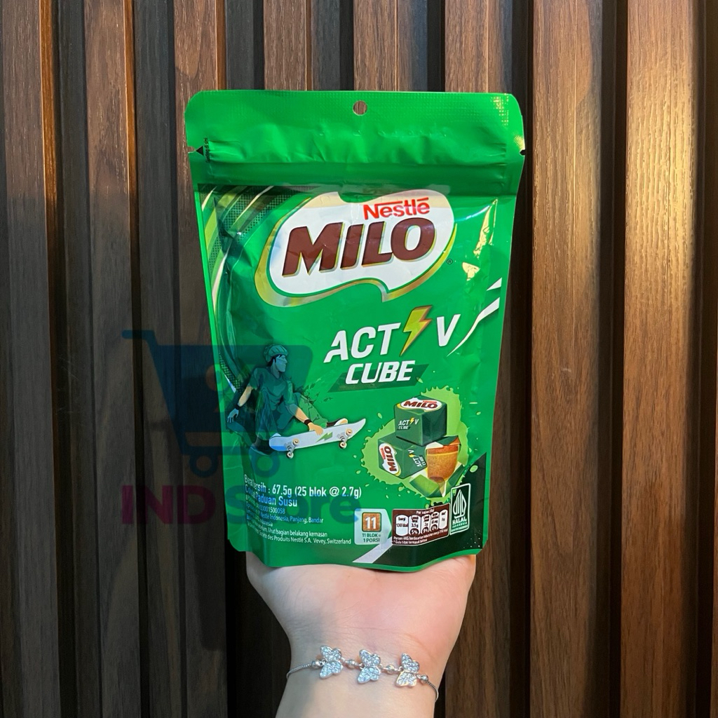 Jual TERMURAH!!! MILO ACTIVE CUBE 67.5g (25 blok @2.7g) | Shopee Indonesia
