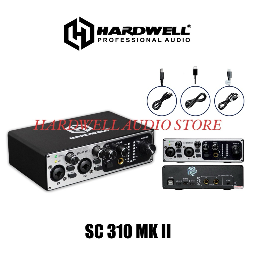 Jual Soundcard / Sound Card / Audio Interface Hardwell SC 310 MK II ...