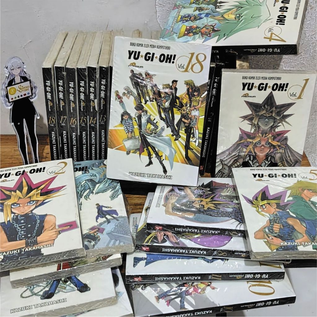 Jual Komik Yu-Gi-Oh! Premium Volume 1-18 / Manga Langka Original Indonesia yugioh yugi oh 3 5 14 ...