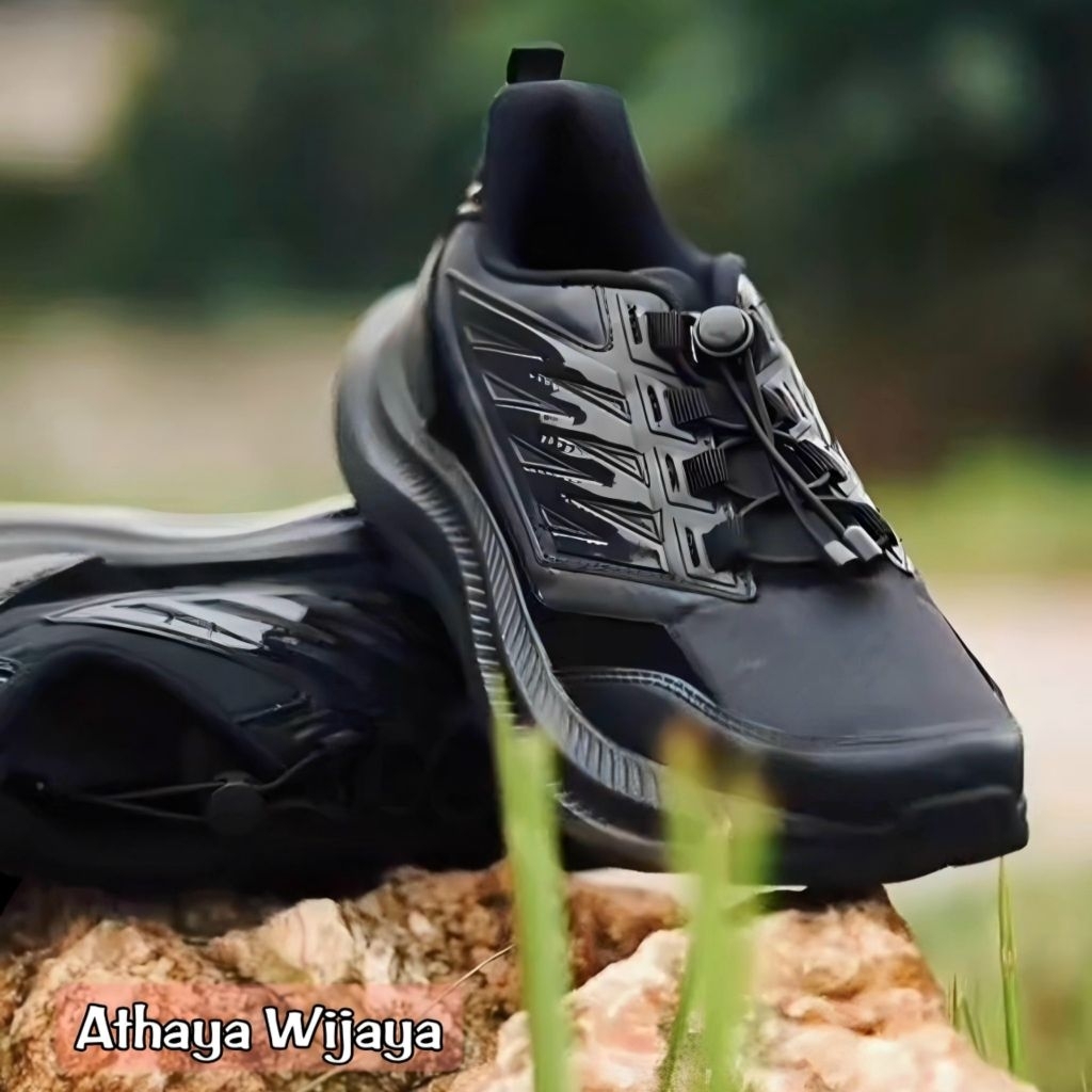 Jual Sepatu Running Exduma Super Black Terbaru 2025 Original | Shopee ...